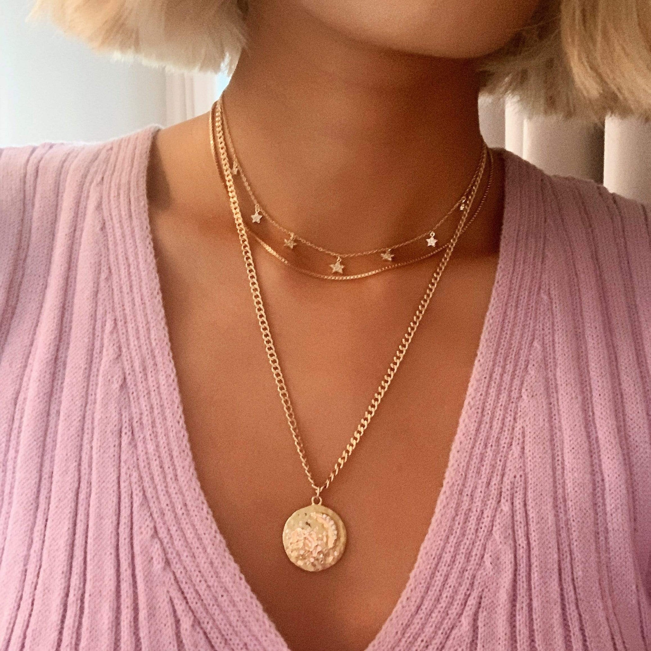 Gold - Box Chain Necklace | 14k Gold Filled | LE Sensor – LE sensor