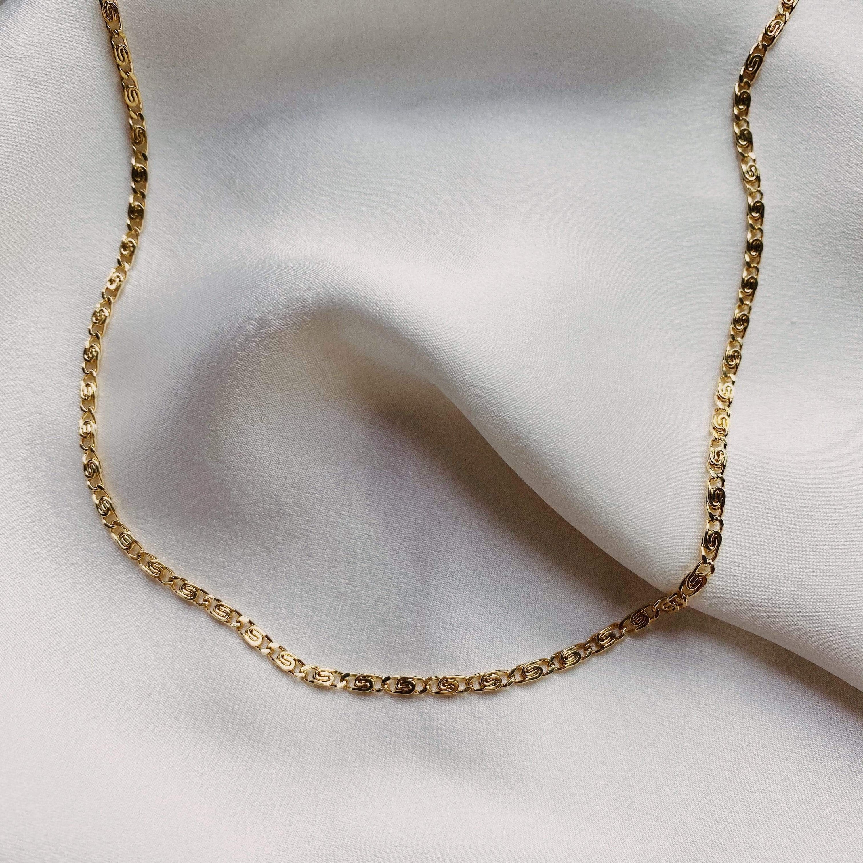 Gold - Snail Chain Necklace | 2.5mm | Gold Filled | LE Sensor – LE sensor
