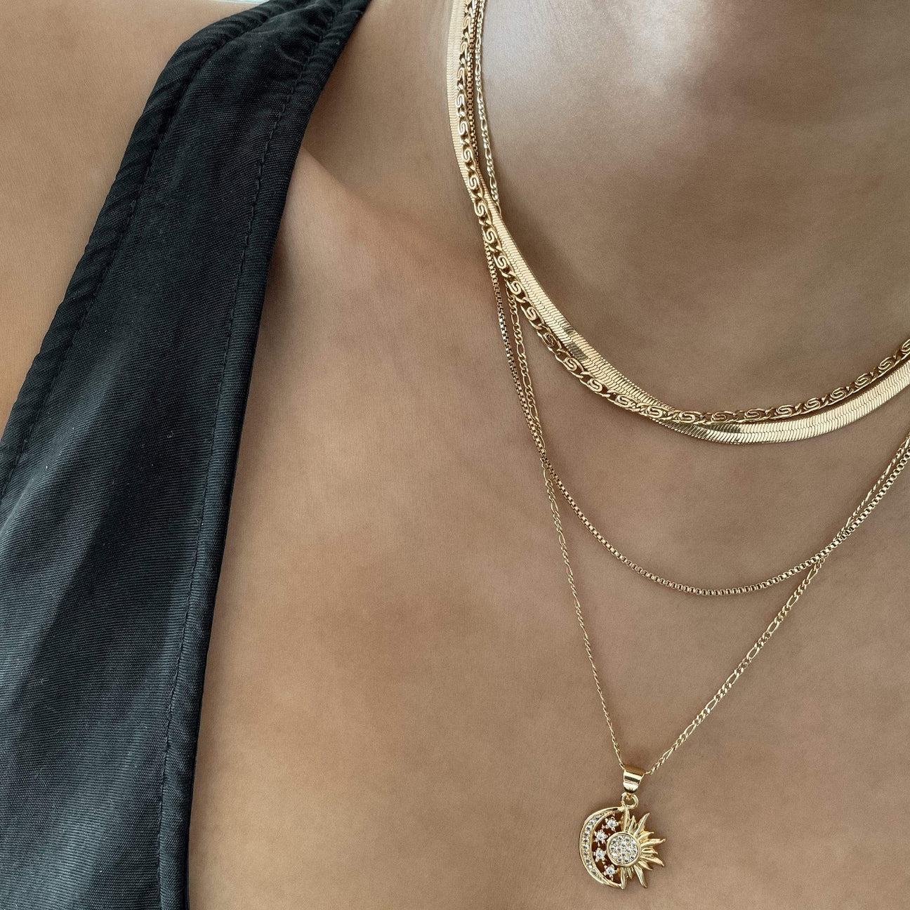 Gold - Snail Chain Necklace | 2.5mm | Gold Filled | LE Sensor – LE sensor
